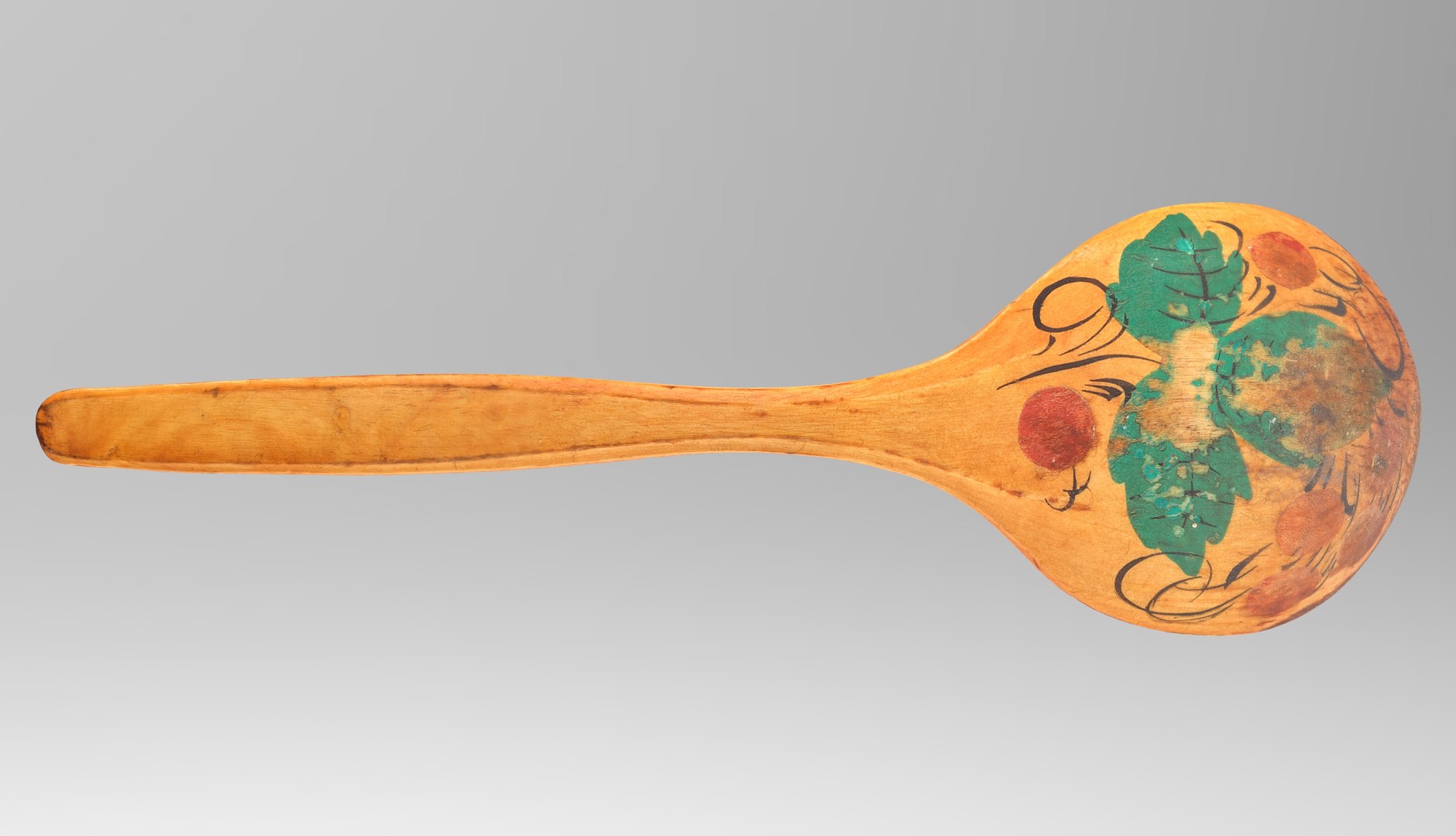 Old Wooden Traditional Spoon Model - TurboSquid 2057563