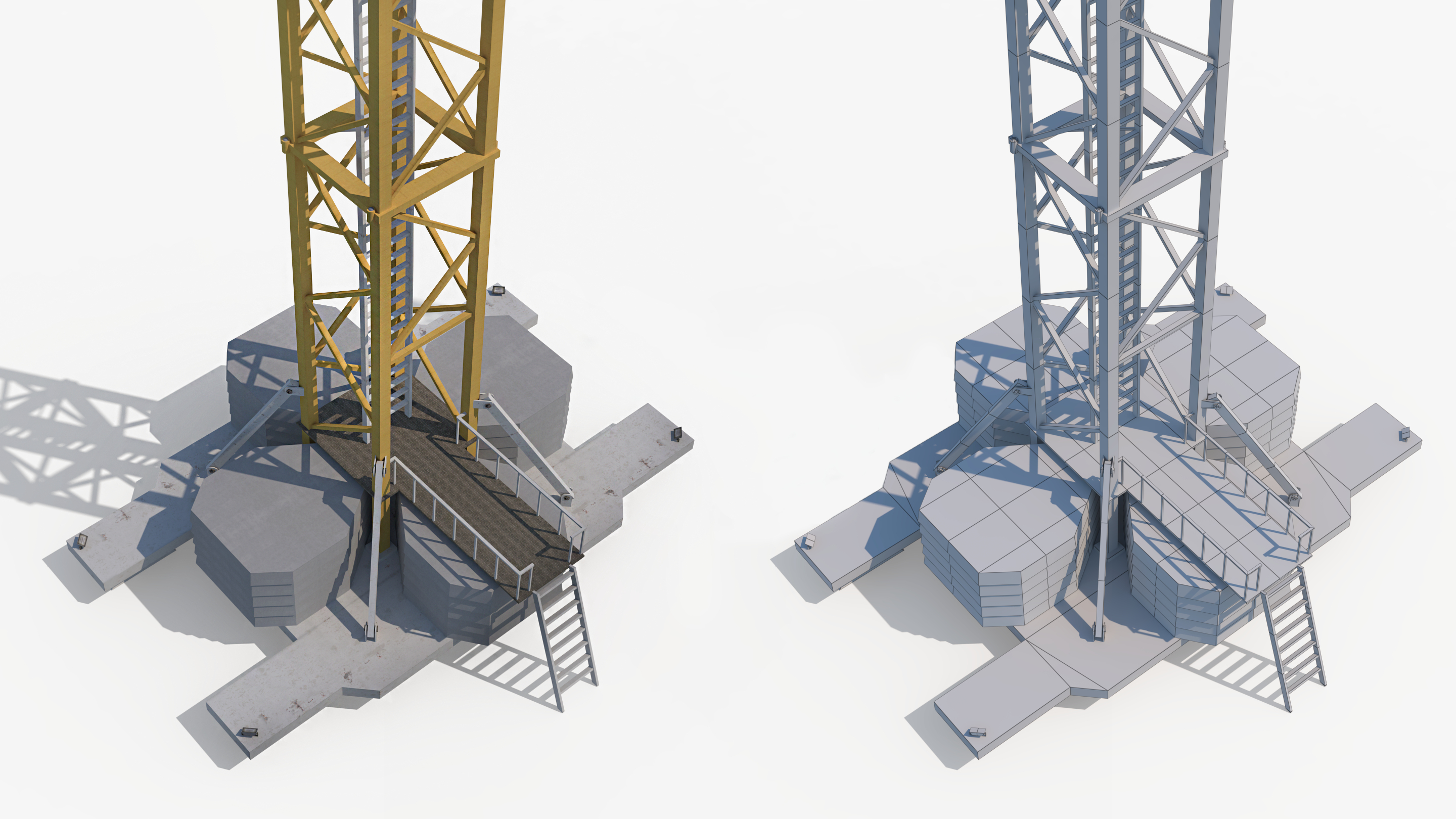 3D Cranes Pack model - TurboSquid 1927645
