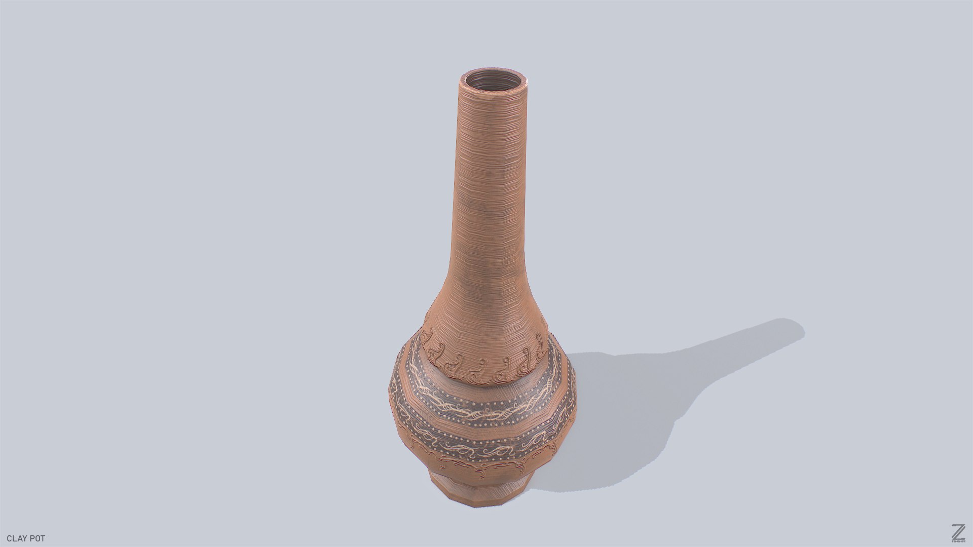 Clay Pot Collection 3D Model - TurboSquid 2219036