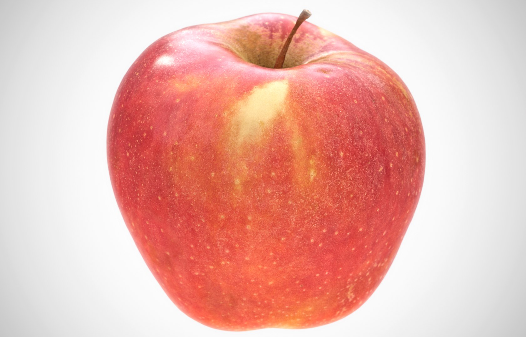 Big Red Apple Scanned 3D - TurboSquid 1260526