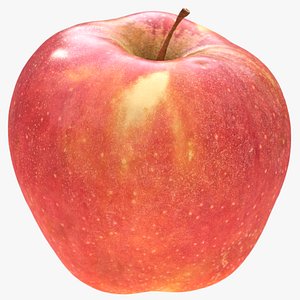 Big Red Apple Scanned 3ds