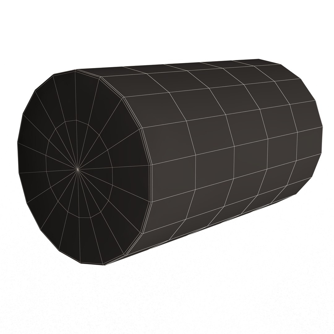 Silver Cylinder 3D Model - TurboSquid 2001639