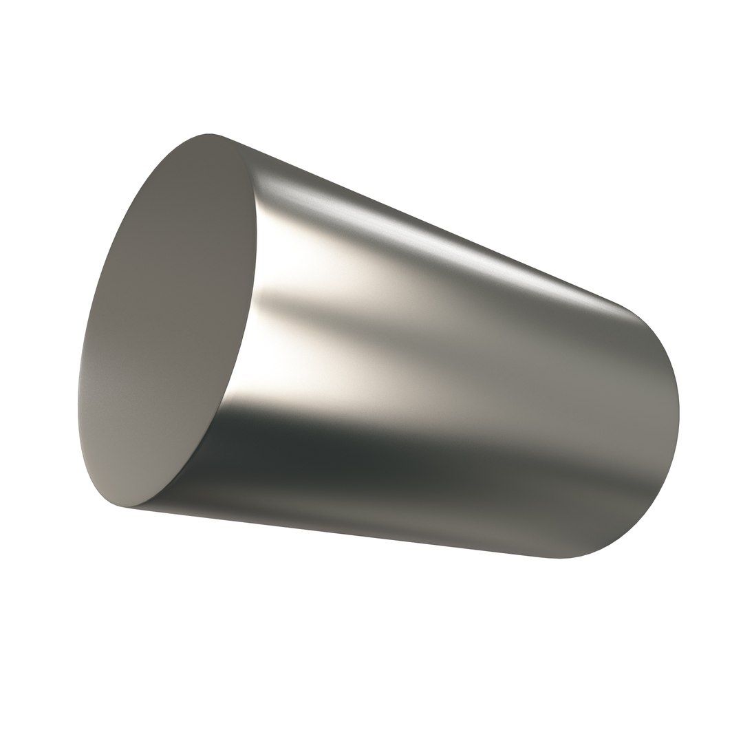 Silver Cylinder 3D Model - TurboSquid 2001639
