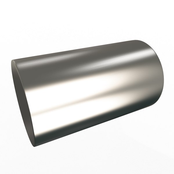 modelo 3d Silver Cylinder - TurboSquid 2001639