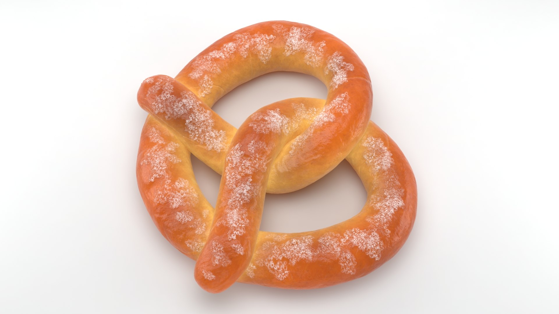 3D Pretzel Salt 01 Model - TurboSquid 2009244