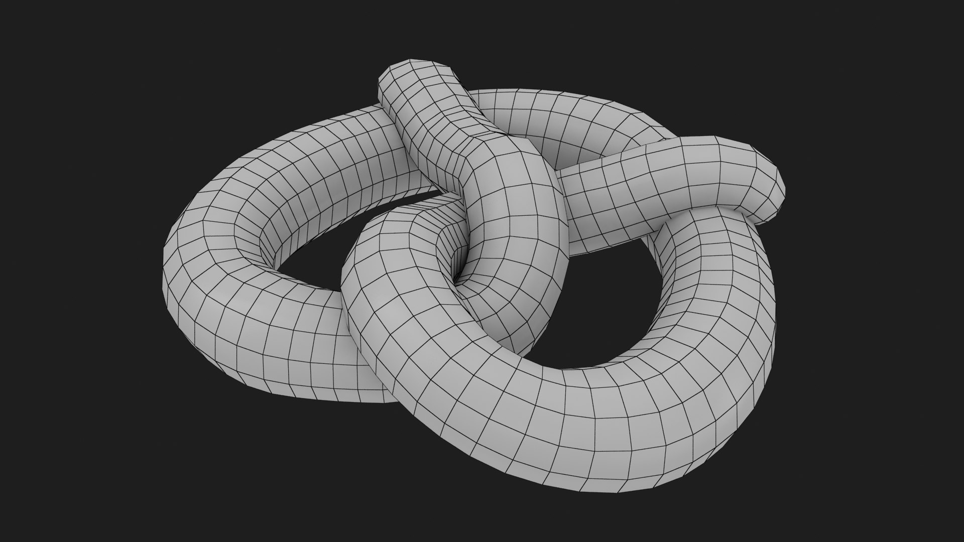 3D Pretzel Salt 01 Model - TurboSquid 2009244