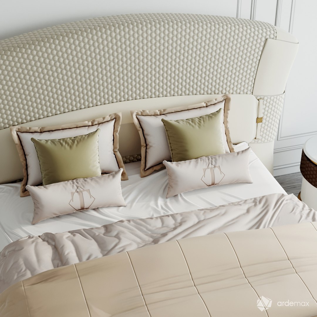 Turri Bed 3D - TurboSquid 1580726