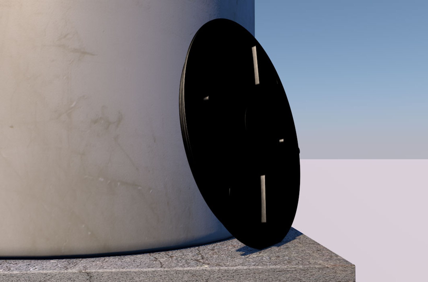 Water Tank Tinaco 3D Model - TurboSquid 1435371