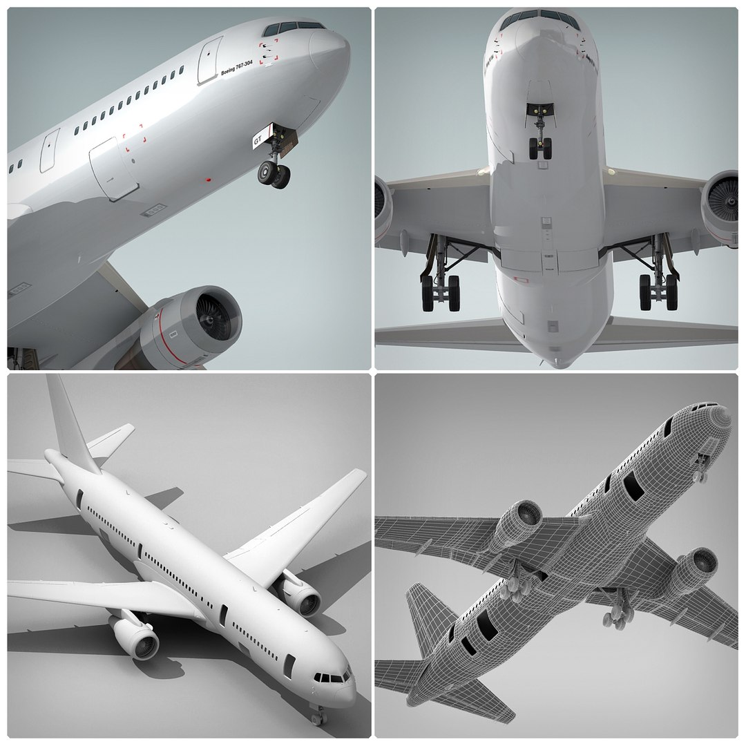 3d Model Boeing Planes