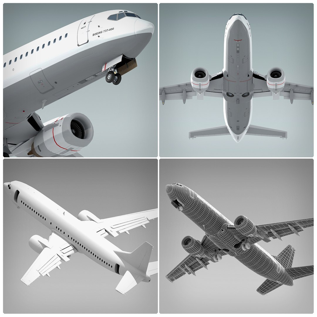 3d Model Boeing Planes