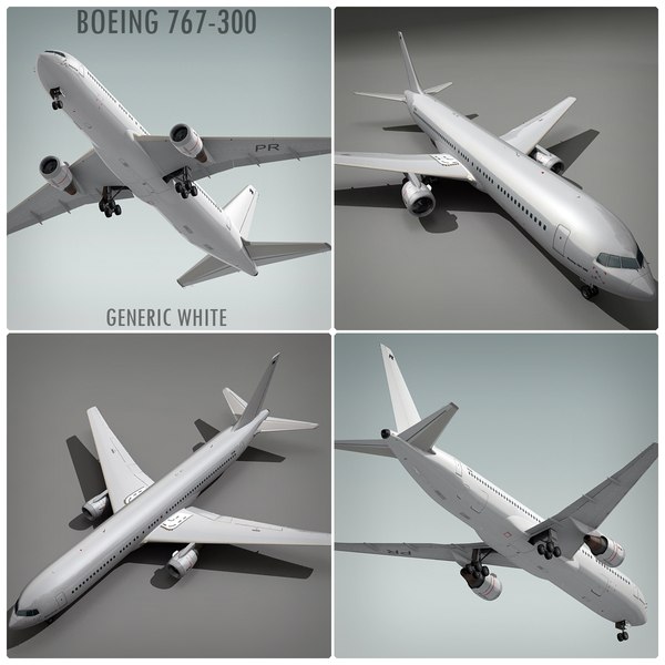3d model boeing planes