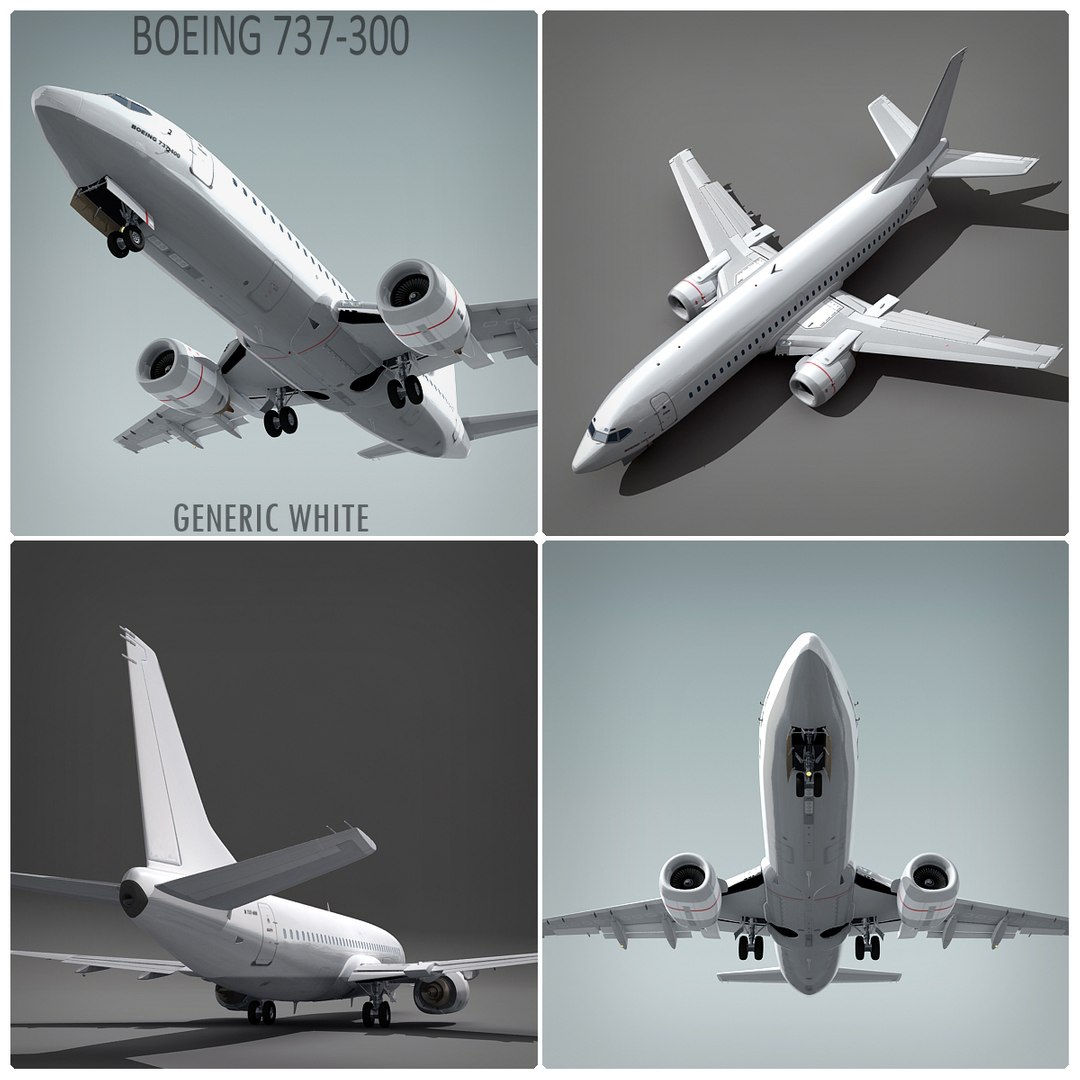 3d Model Boeing Planes