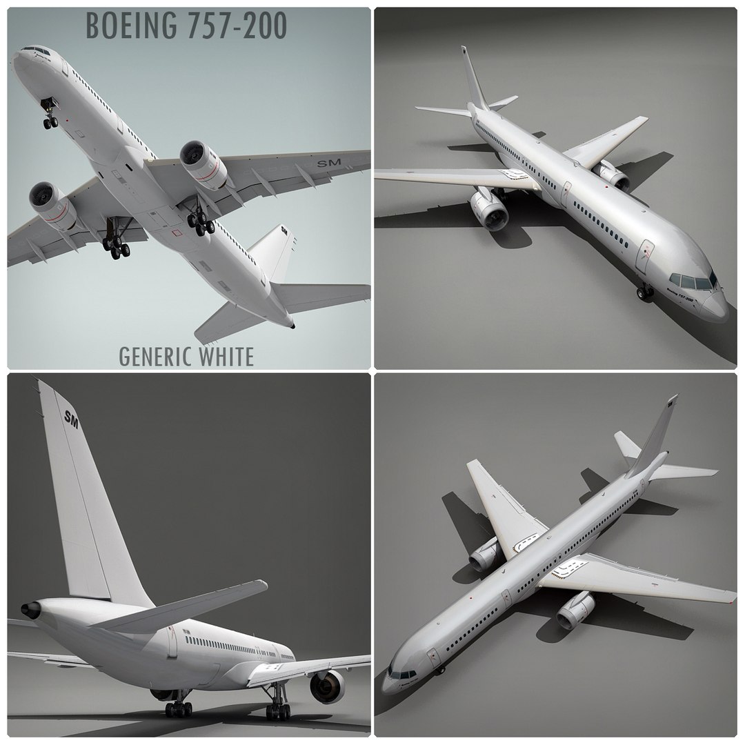 3d Model Boeing Planes