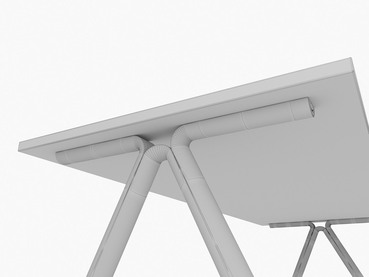 Muuto Split Table 3D Model - TurboSquid 1273906