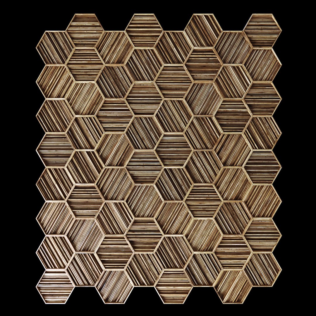 3D Ngon decor rail n5 model - TurboSquid 1947237