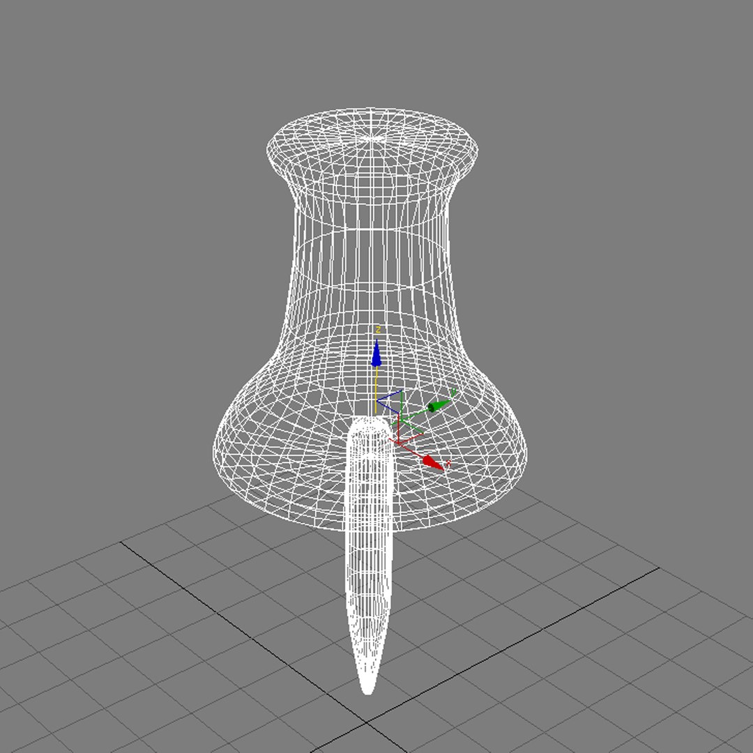 Free C4d Mode Pin Pushpin