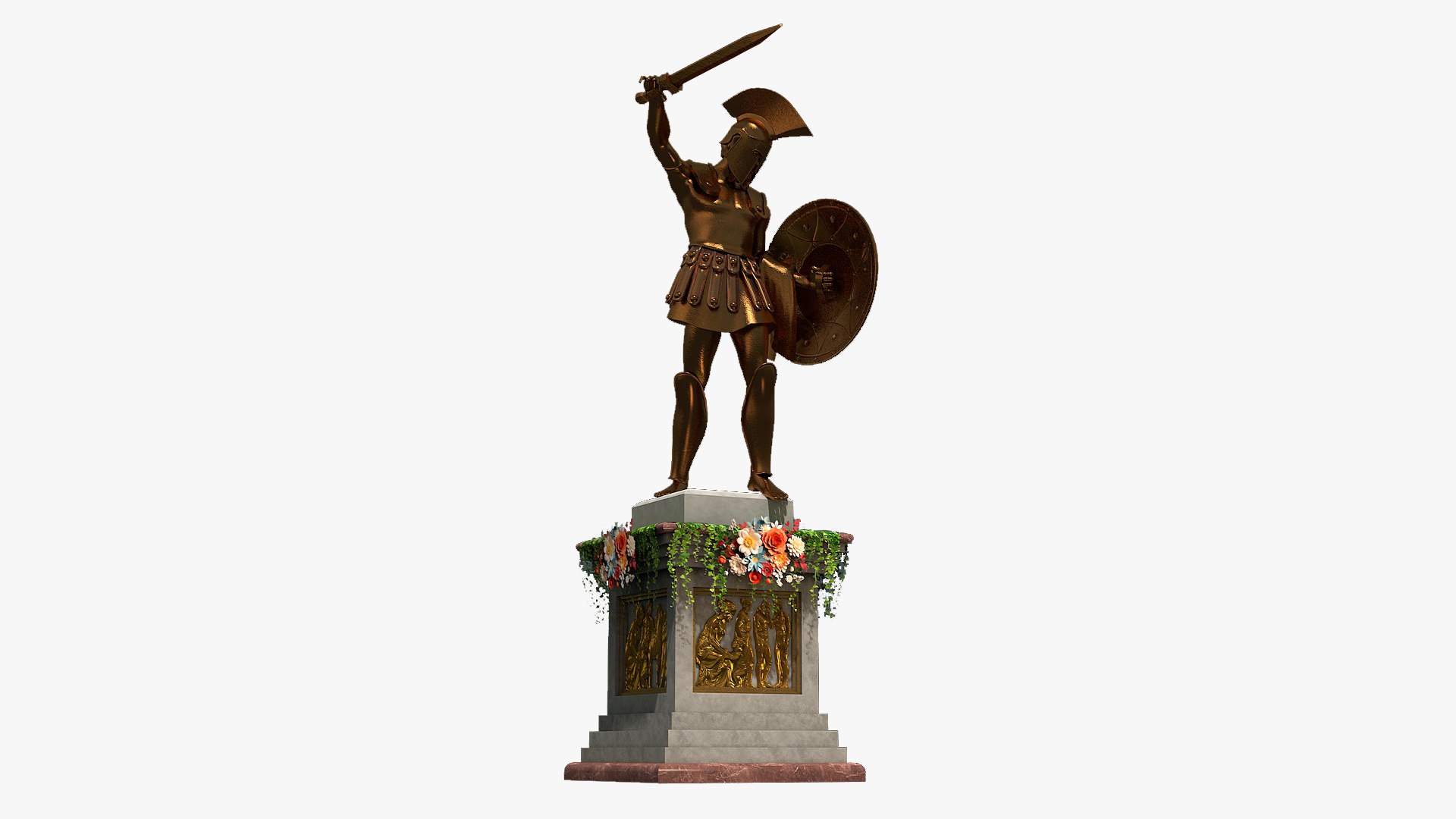 Greek Statue 3D - TurboSquid 2410339