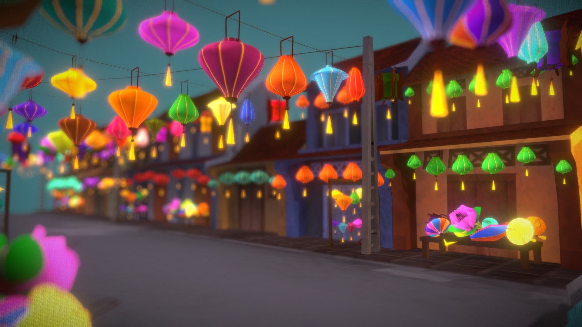 3D HoiAn Street Pack - TurboSquid 2133545
