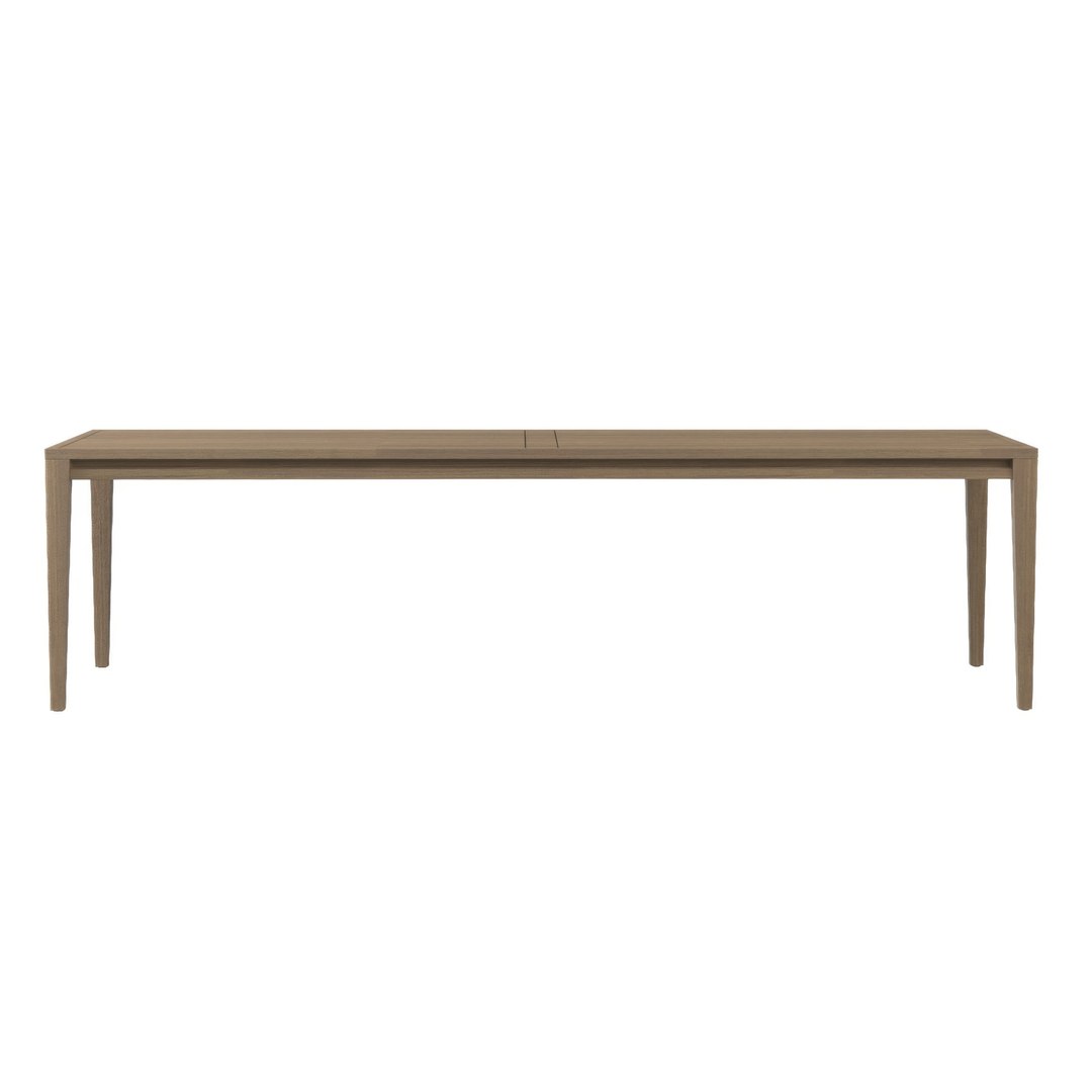 3D Greystone Teak Rectangular Dining Table - TurboSquid 2120155