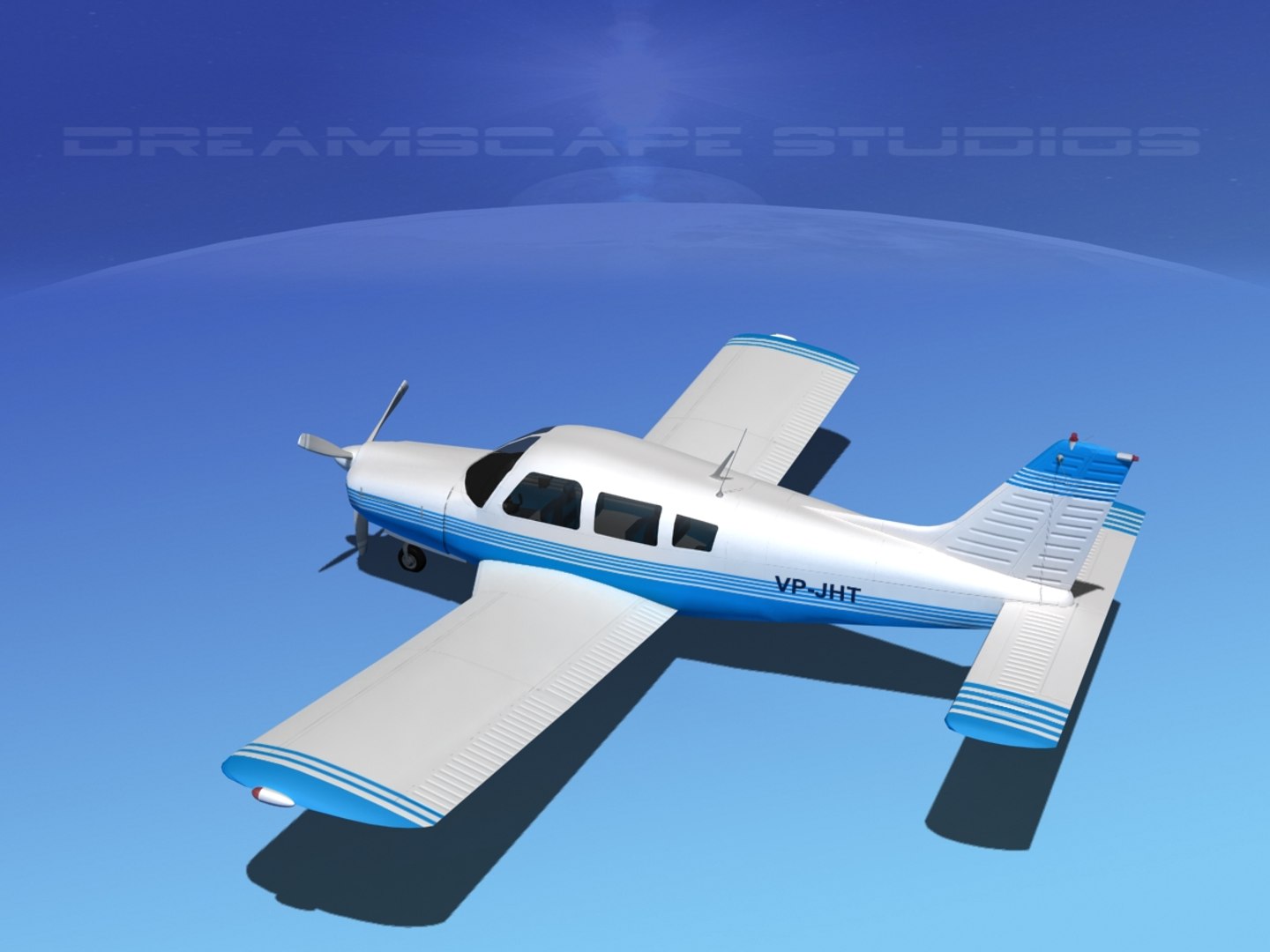 propeller piper cherokee 3ds