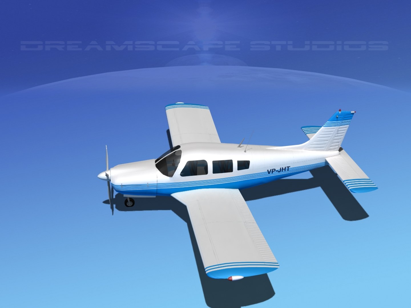 propeller piper cherokee 3ds