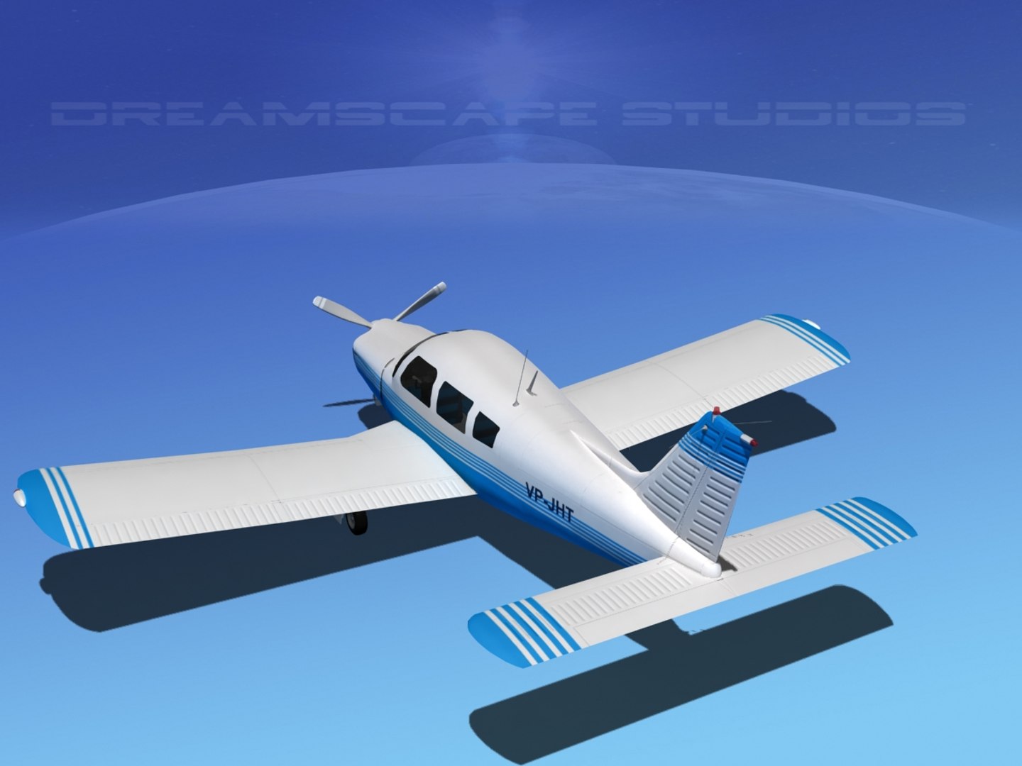 propeller piper cherokee 3ds