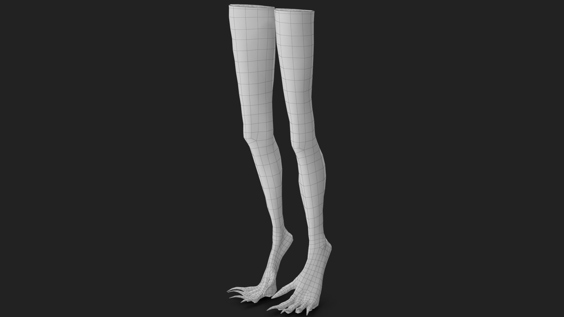 3D Model Monster Legs - TurboSquid 2076705