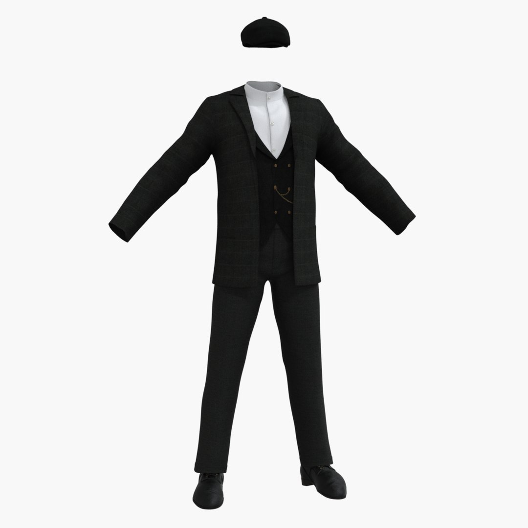 3D Peaky Blinders Alex Gangster Rigged Model - TurboSquid 2419334