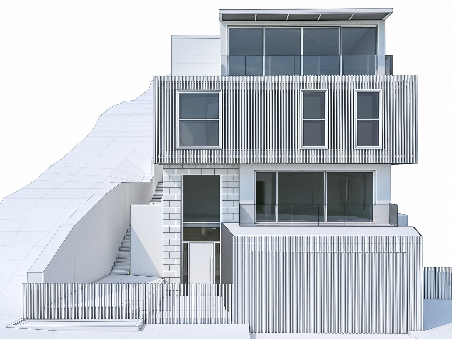 3D Private House 02 - TurboSquid 1751374