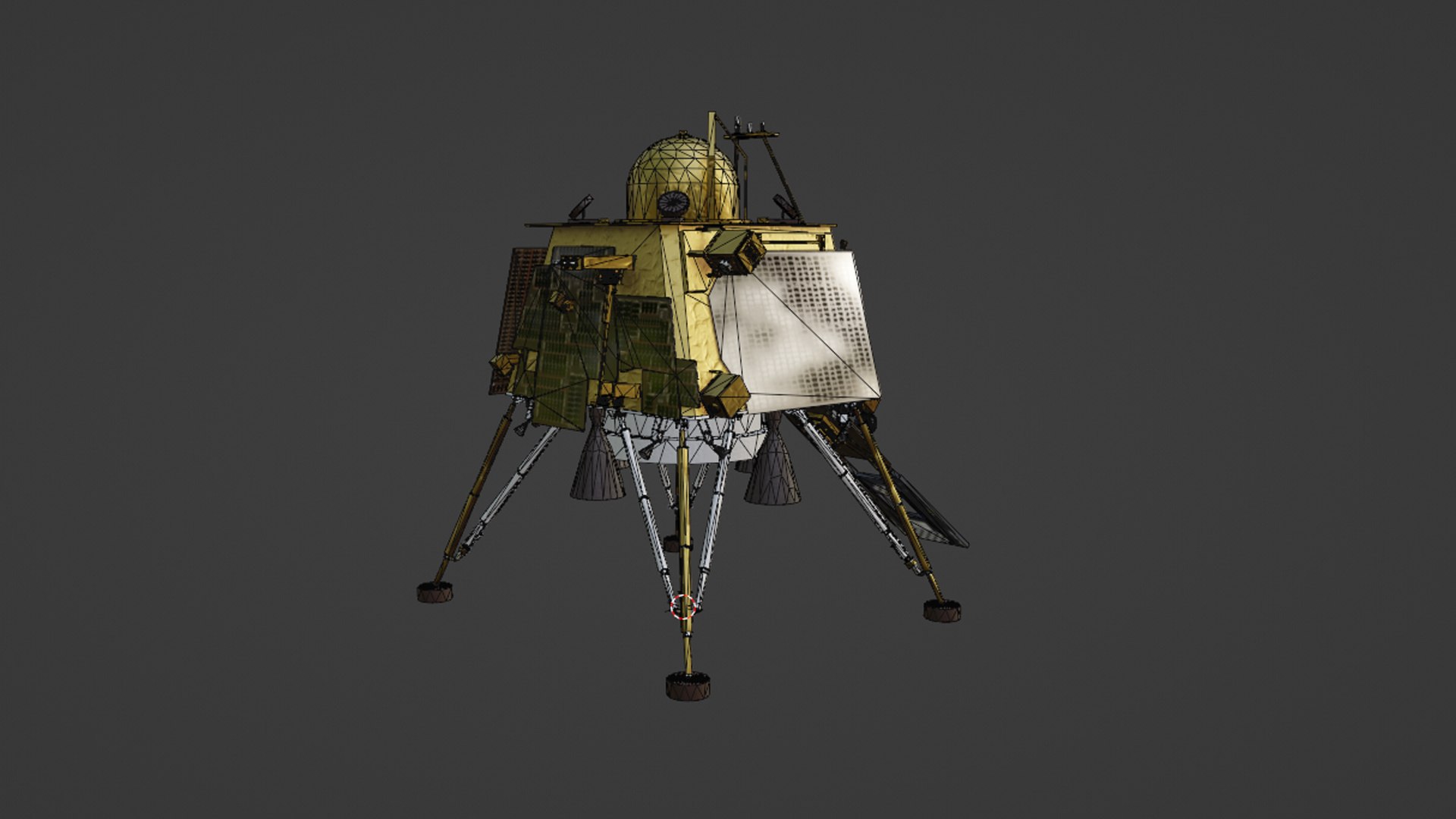 3D Chandrayaan 3D Model Model - TurboSquid 2119252