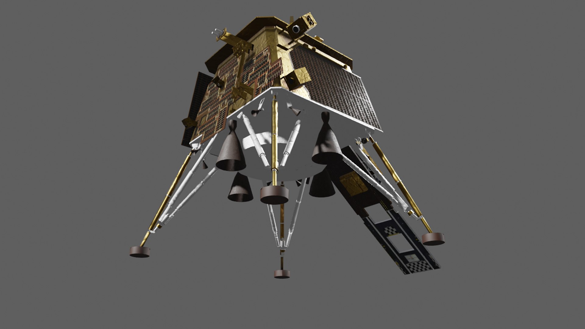 3D Chandrayaan 3D Model Model - TurboSquid 2119252
