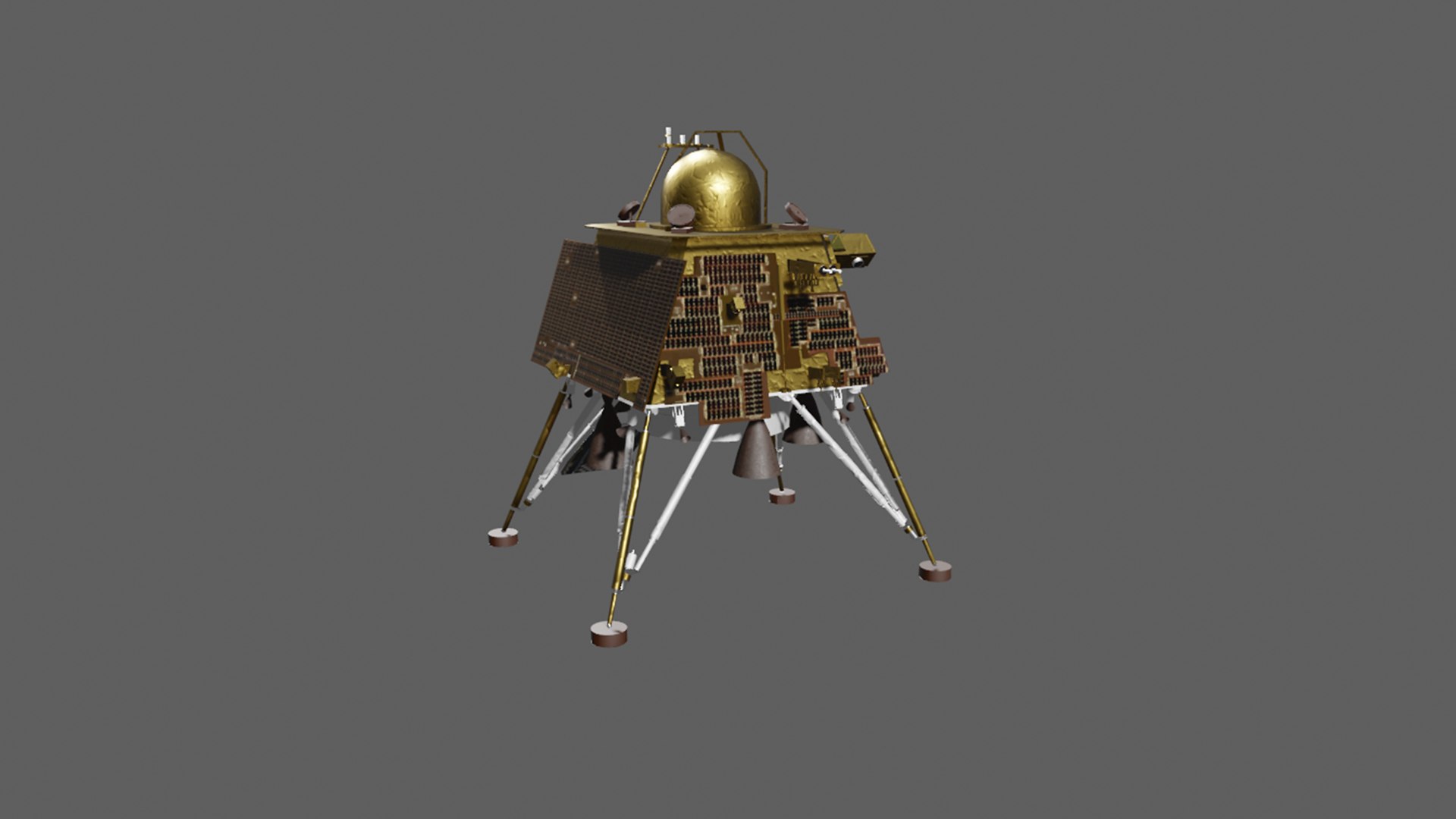 3D Chandrayaan 3D Model Model - TurboSquid 2119252