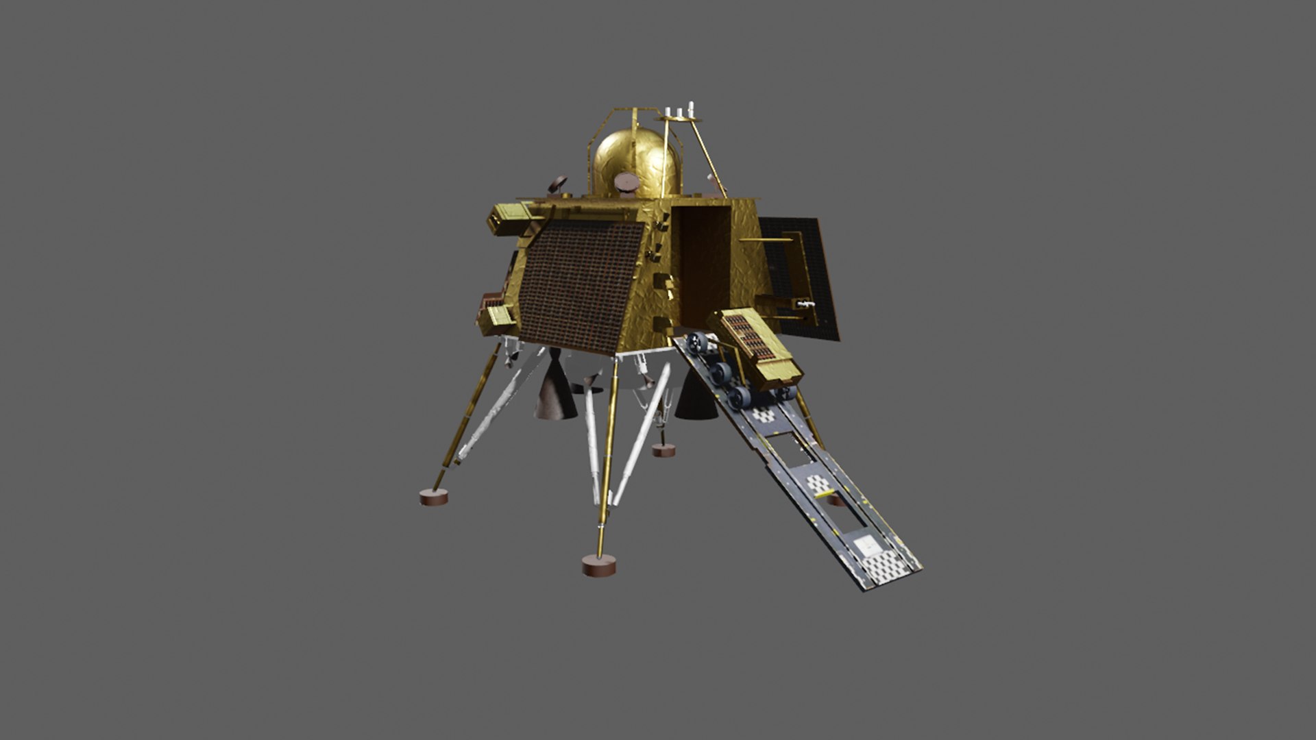 3D Chandrayaan 3D Model Model - TurboSquid 2119252