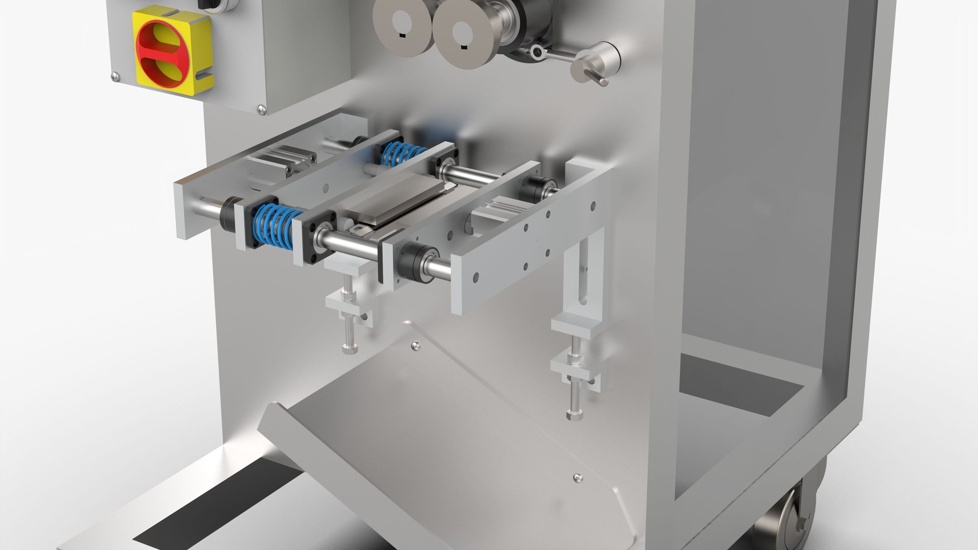 3D Powder Filling Machine Model - TurboSquid 2005364