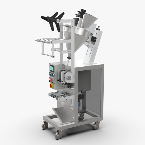 3D Powder Filling Machine model - TurboSquid 2005364