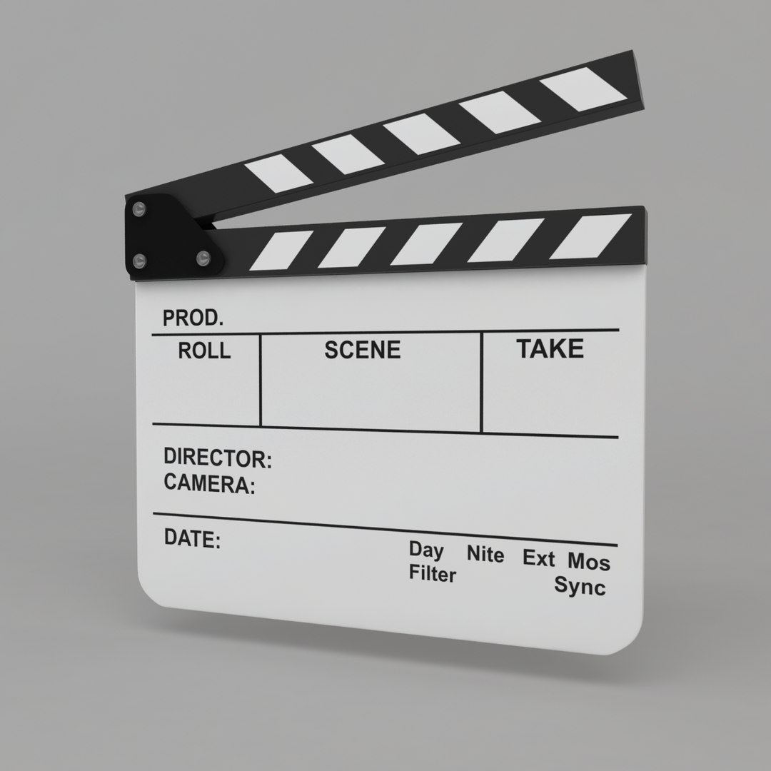 clapboard 3d max