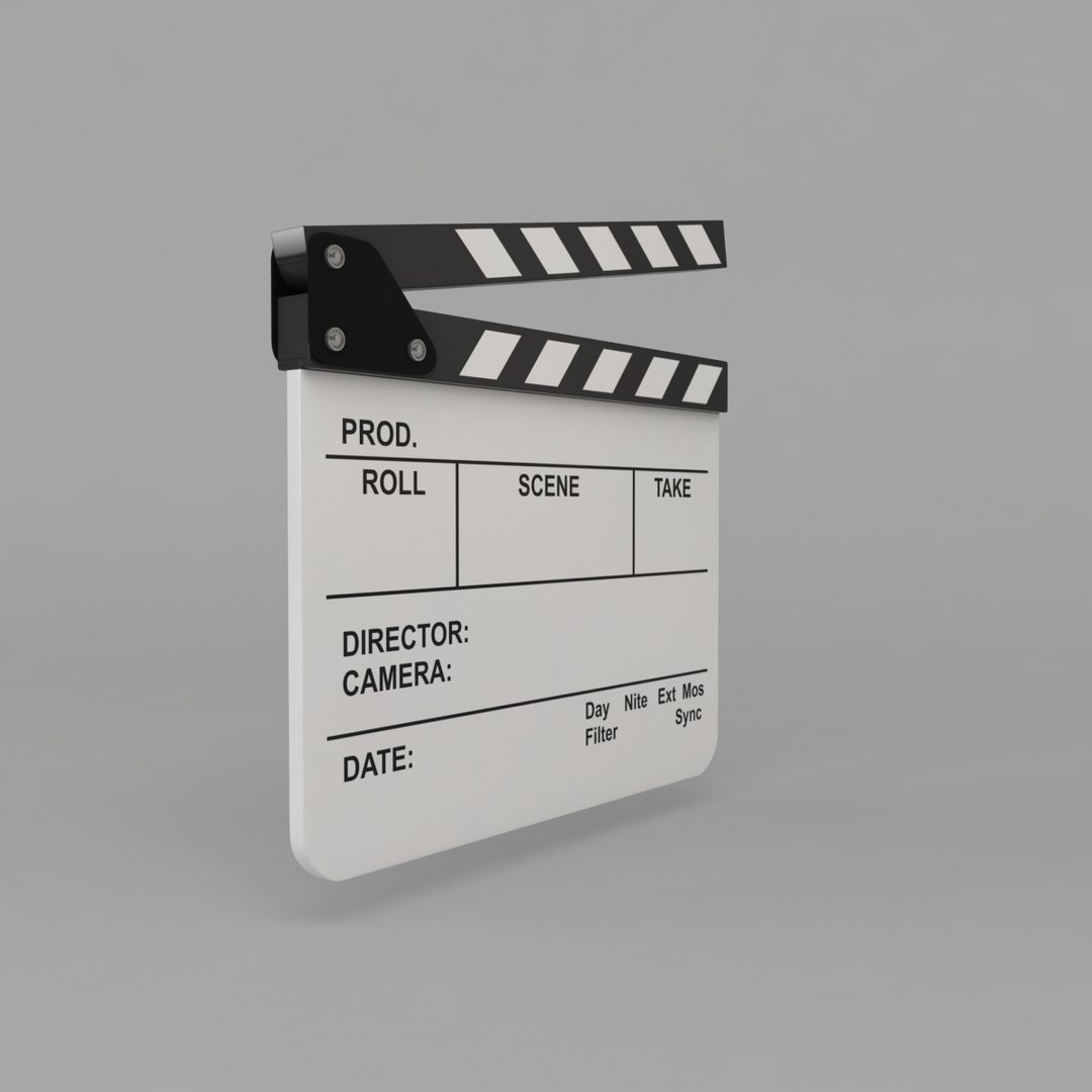 clapboard 3d max