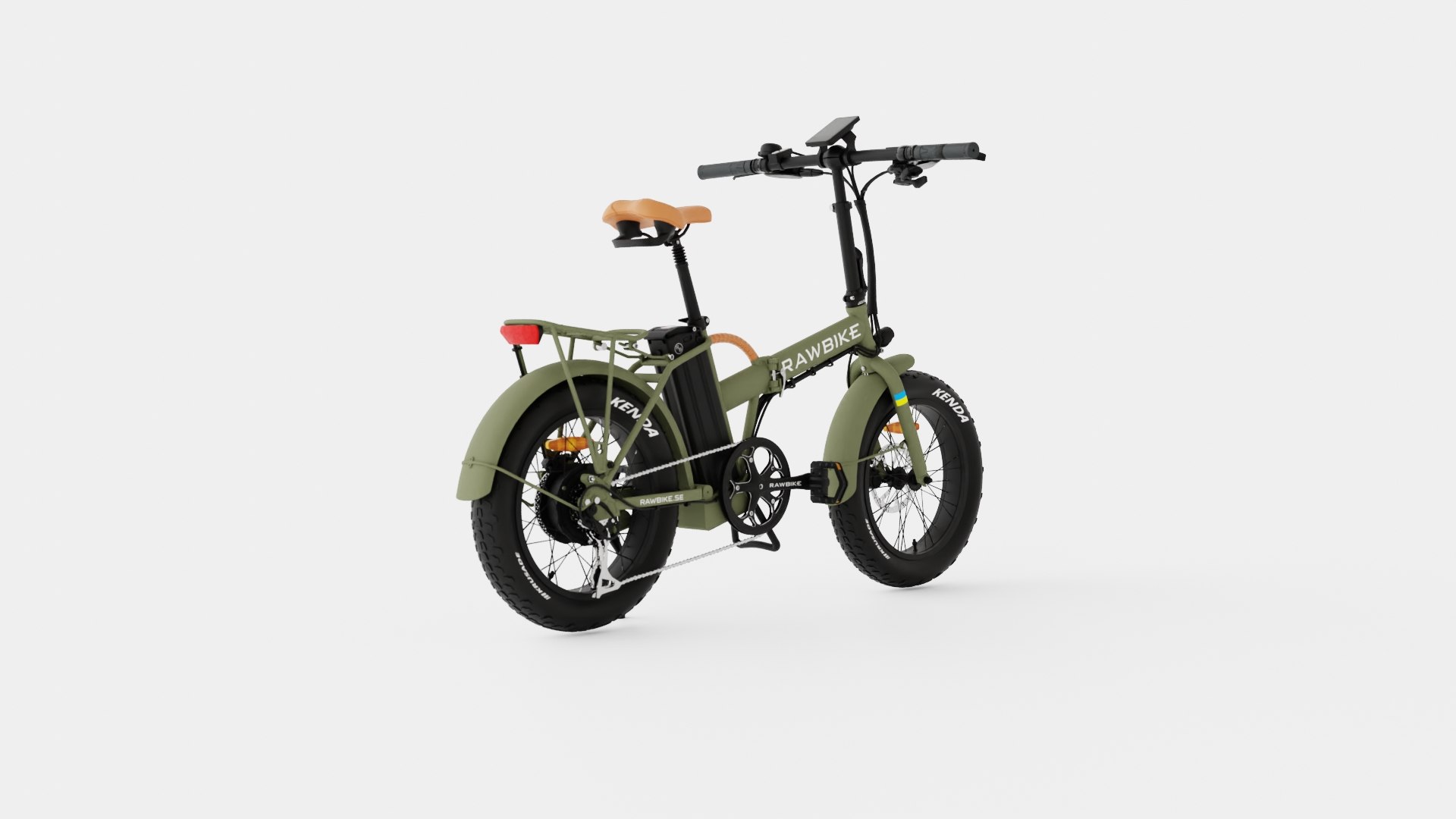 Matte Green Bike 3D Model - TurboSquid 2248091