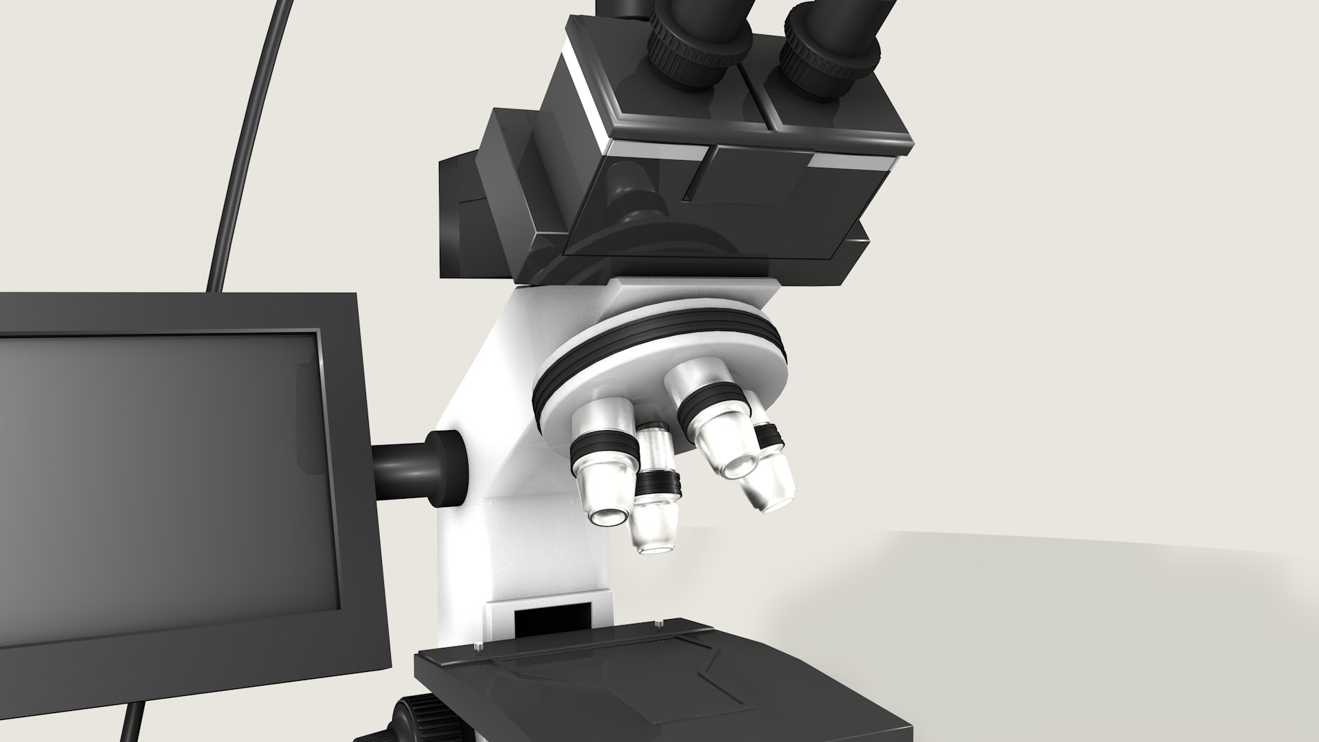 Microscope Micro 3D - TurboSquid 1506810