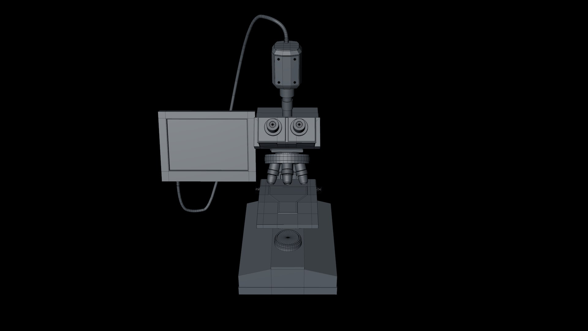 Microscope Micro 3D - TurboSquid 1506810