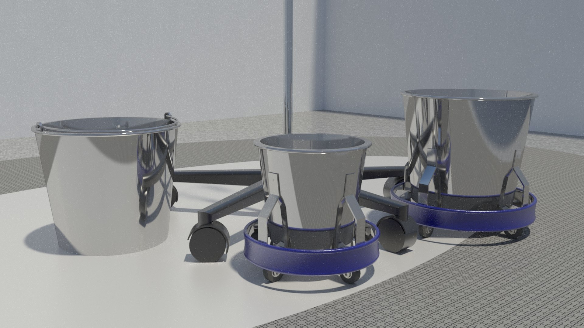 Free Clinton Iv Pole - 3d Model