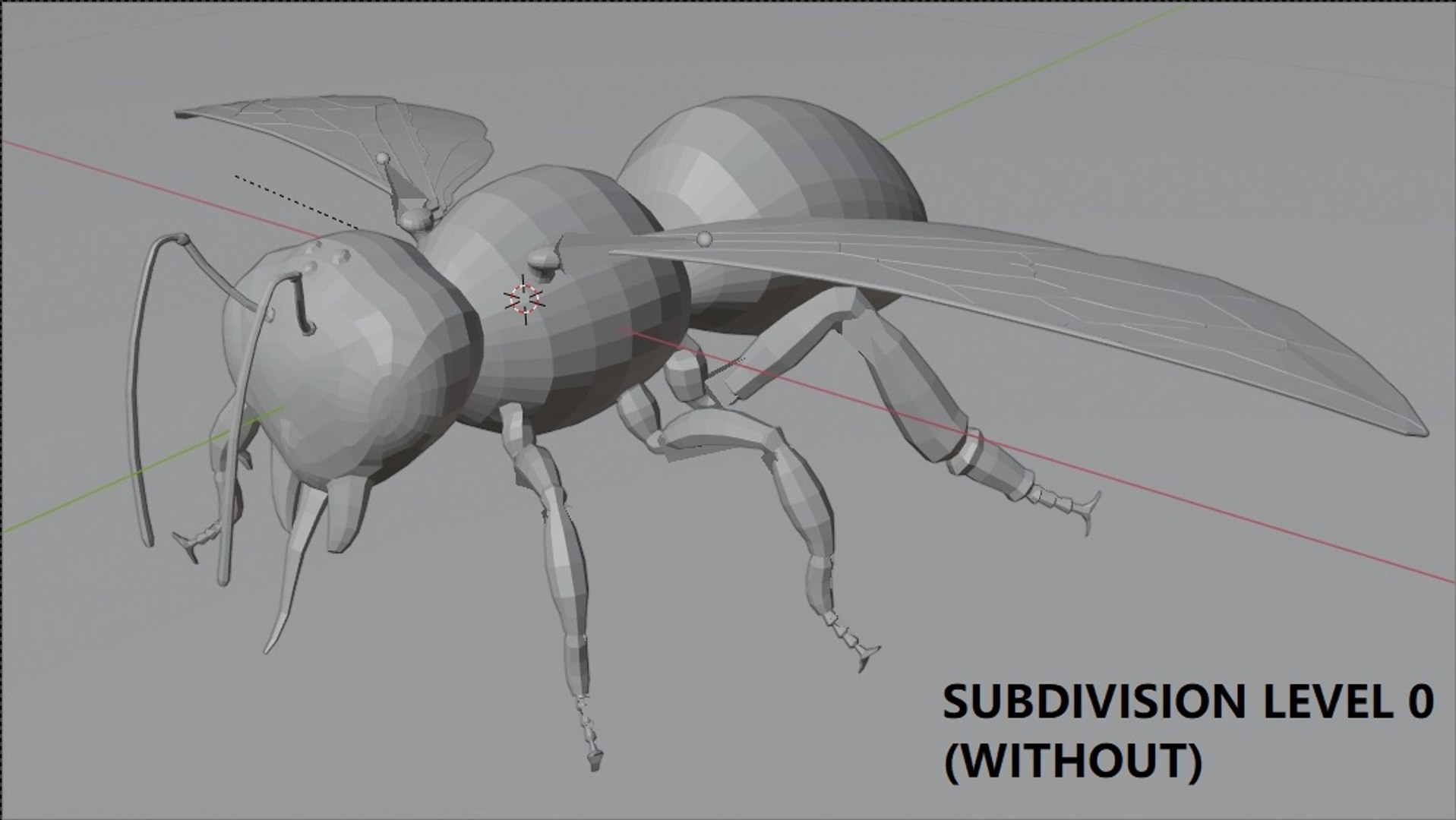 Honey Bee Insect Wings 3D Model - TurboSquid 1622834