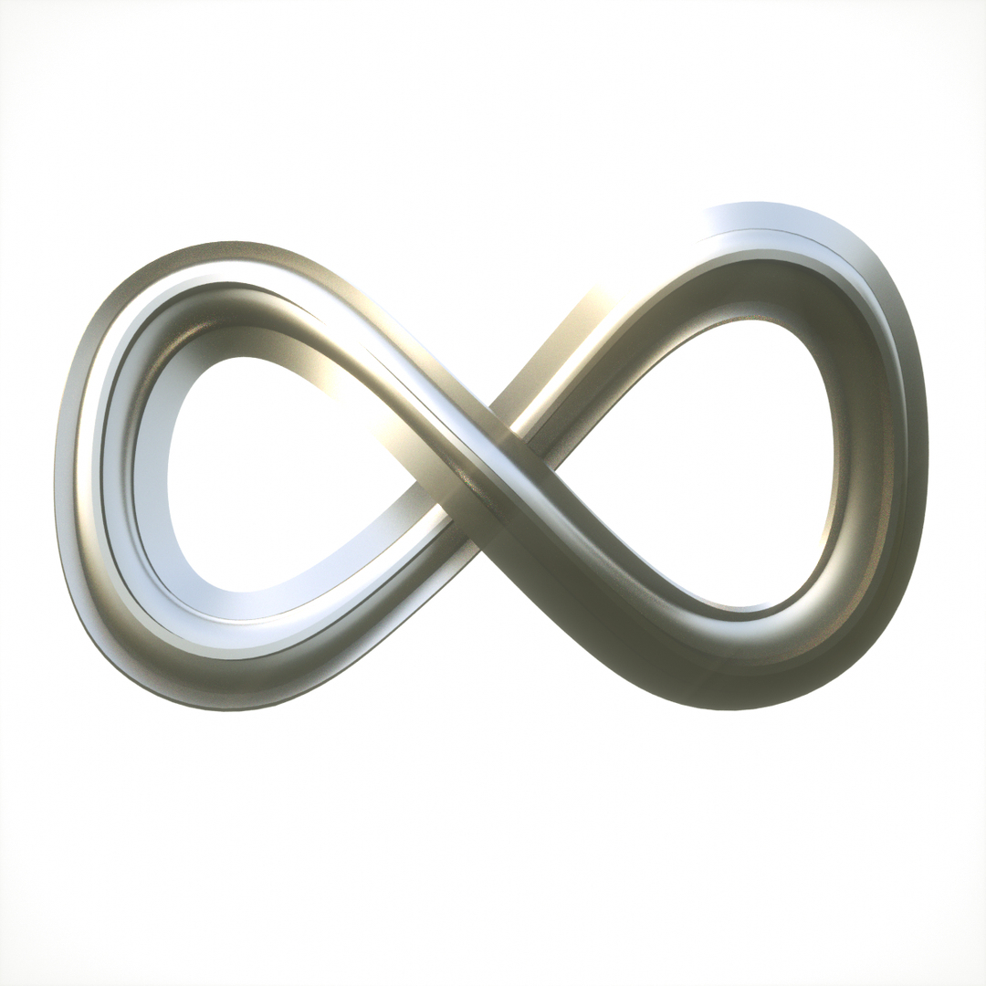 3D Infinity Loop Mobius - TurboSquid 1421316