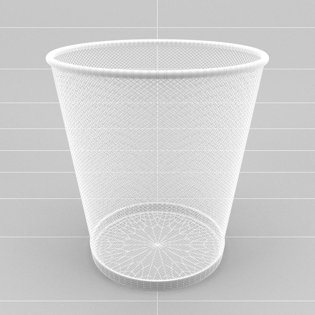 3D Metal Trash Model - TurboSquid 1199721