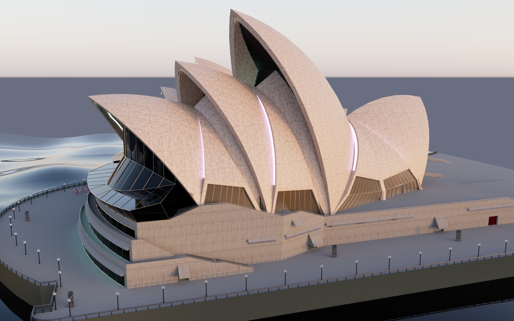 Sydney Opera House 3D Model - TurboSquid 2053605