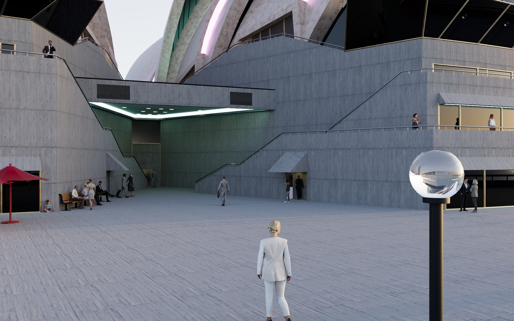 Sydney Opera House 3D Model - TurboSquid 2053605