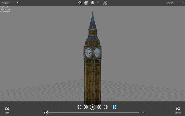 Low Polygon Big Ben 3D model - TurboSquid 1878280