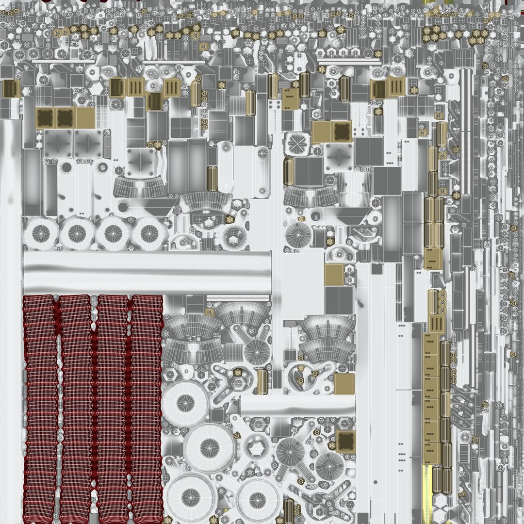 3D Substation Double Circuit Isolation Switch Knife Switch Model ...