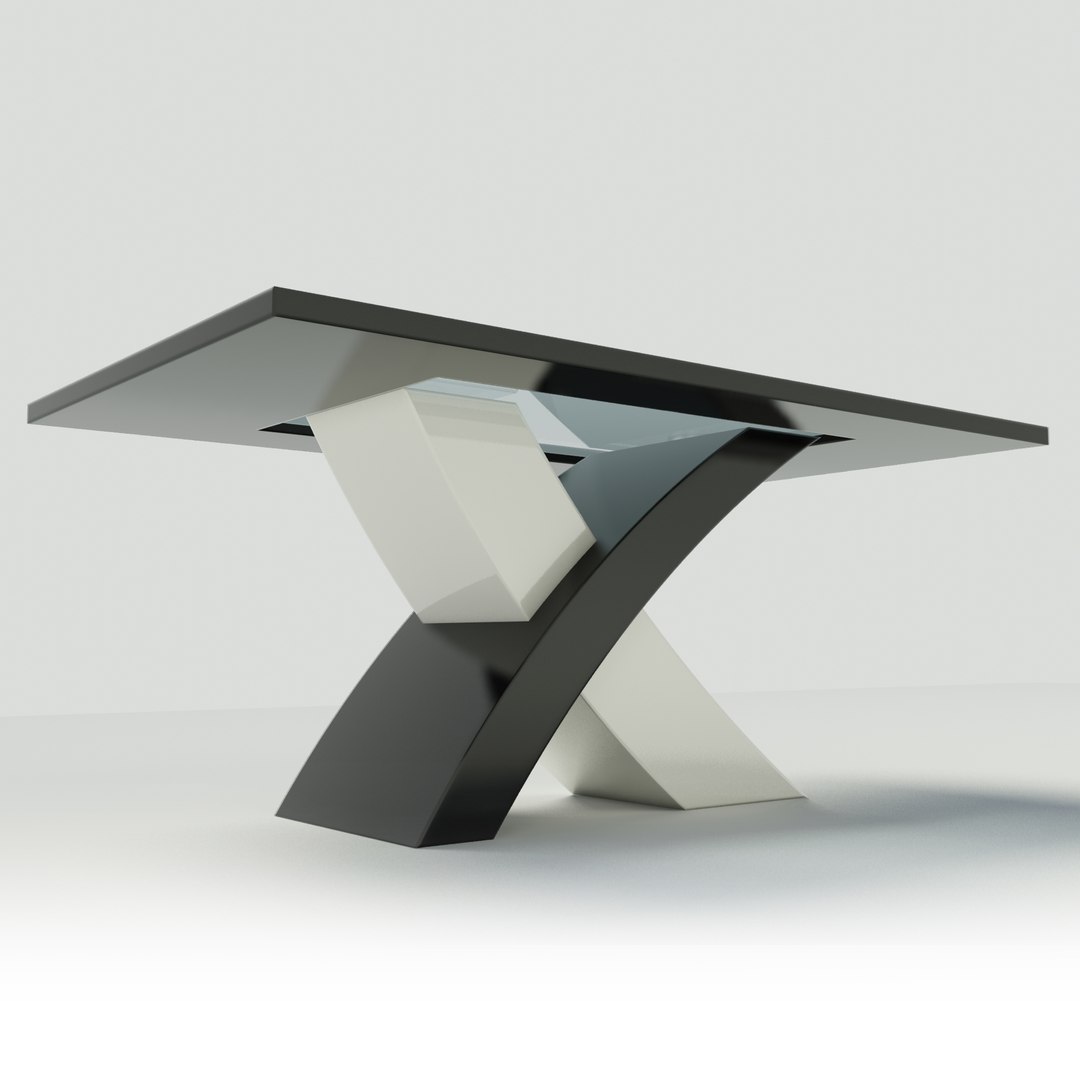 Dining Table 3d Dxf