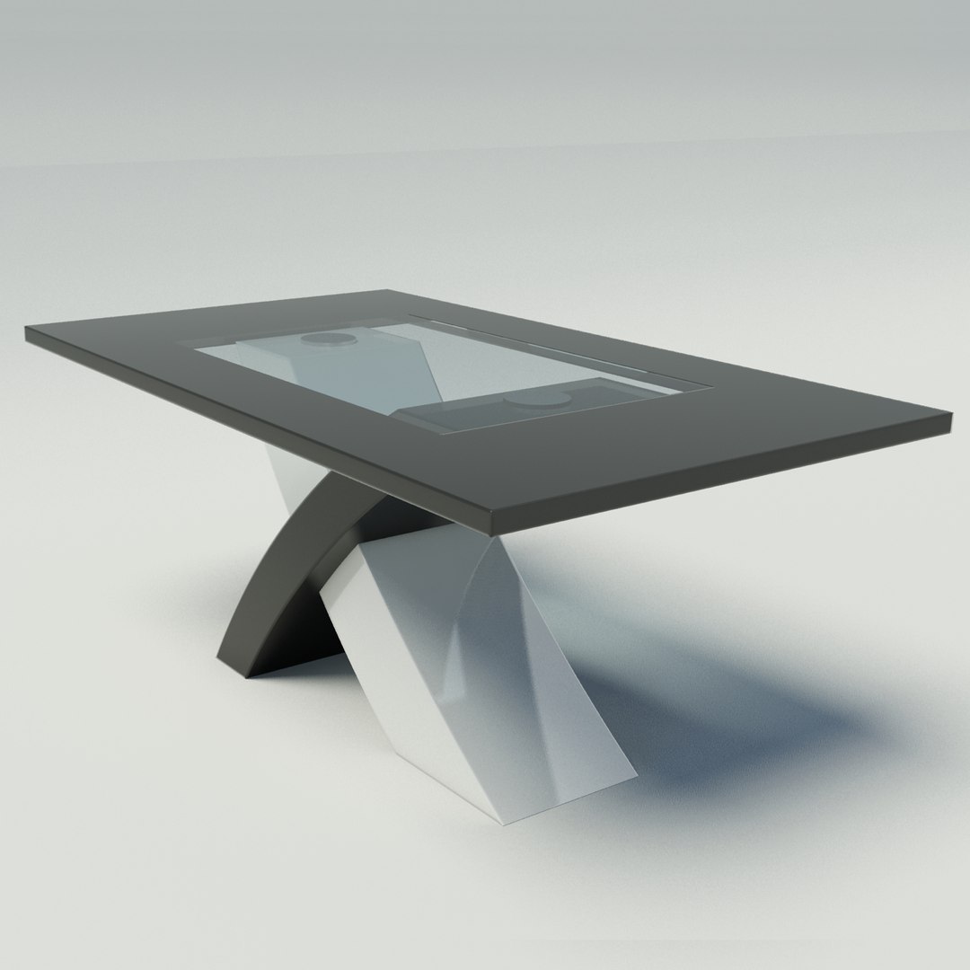 Dining Table 3d Dxf